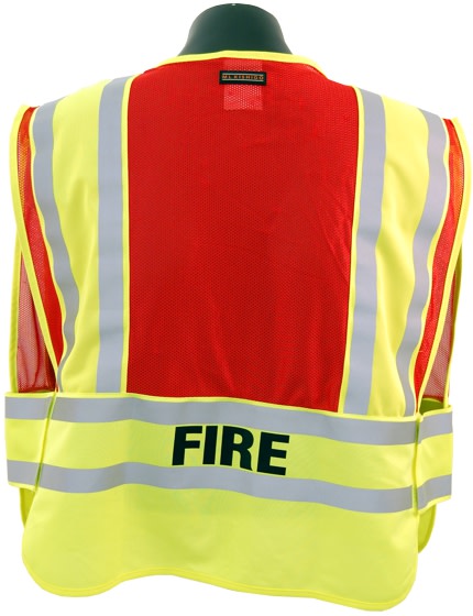 5-Point 'Break Away' Safety Vest - FIRE | Traffic Safety Store