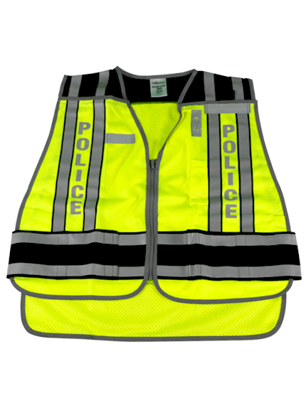 5-Point 'Break Away' Safety Vest - POLICE | Traffic Safety Store