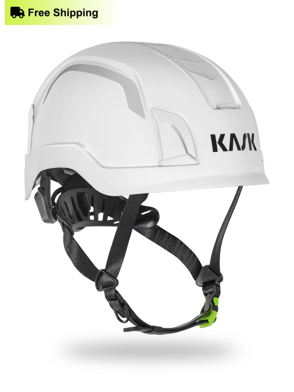 Kask Zenith X2 HI VIZ Safety Helmet - White with Reflectors | WHE00098 ...
