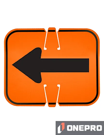 Horizontal, Reflective, Clip-On-Sign | COSHREF-A100 | OnePro