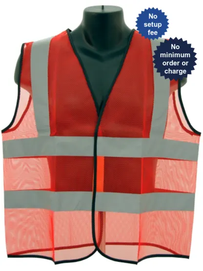 Super Saver Mesh Safety Vest