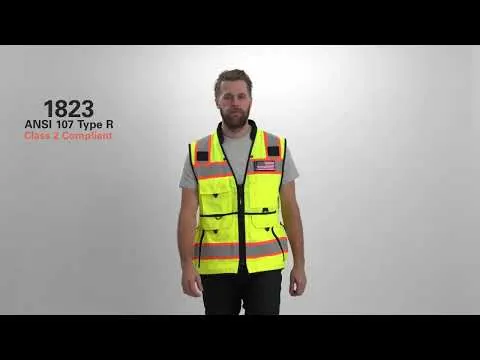 Kishigo Ultimate Construction Vest - Class 2 Heavy Duty | TSS